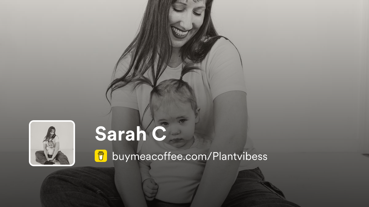 Sarah C - Buymeacoffee