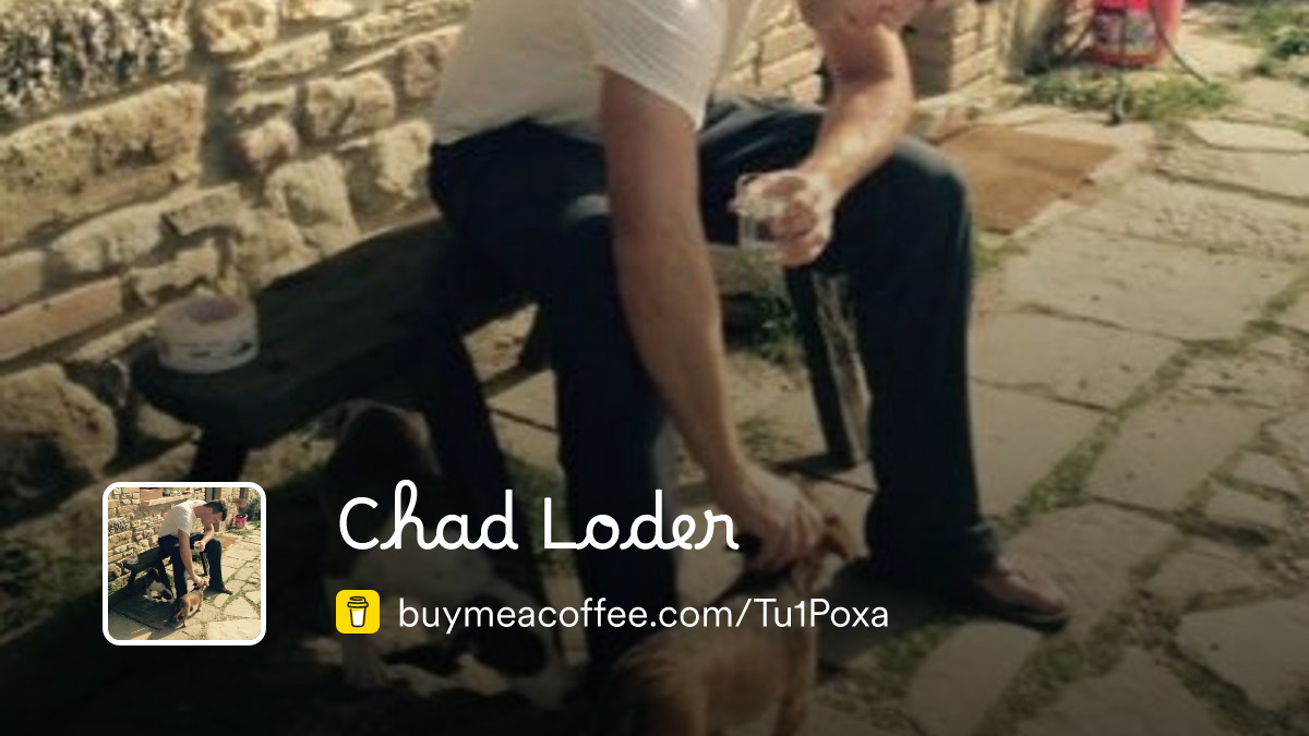 Chad Loder - Buymeacoffee