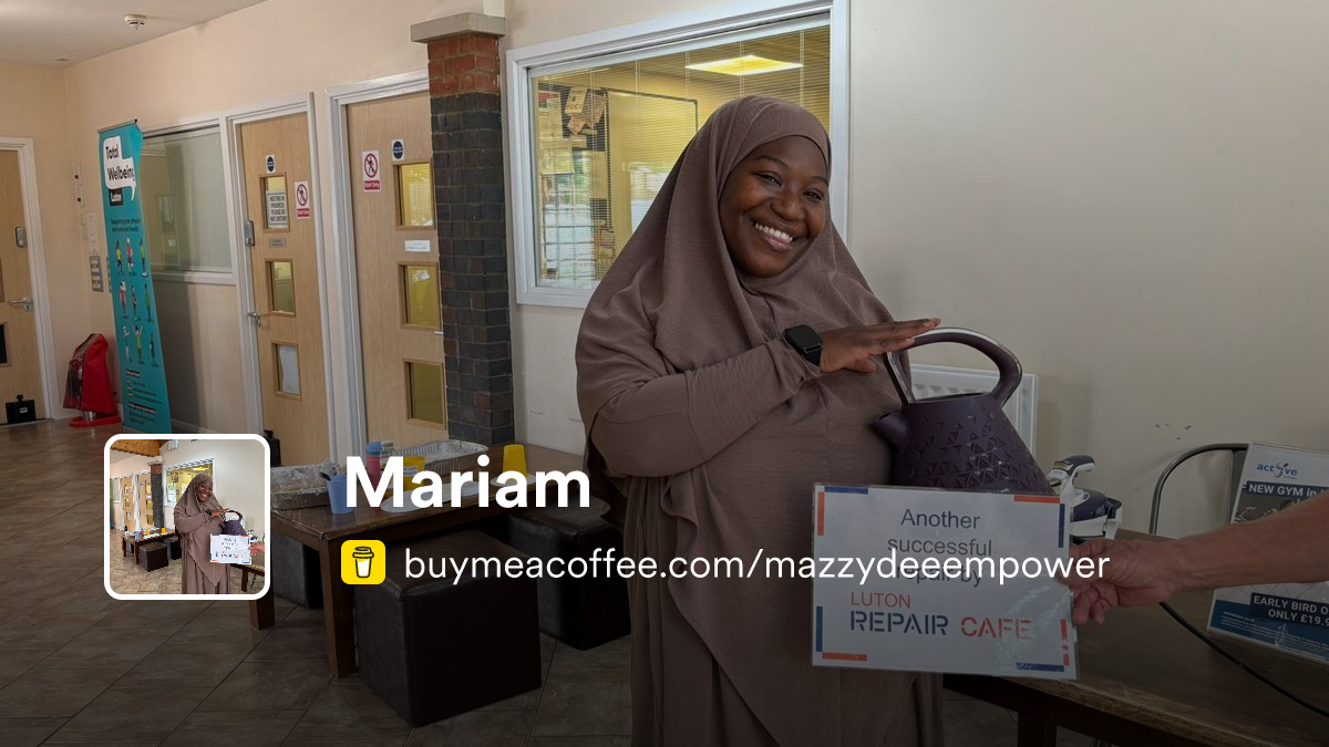 Mariam - Buymeacoffee