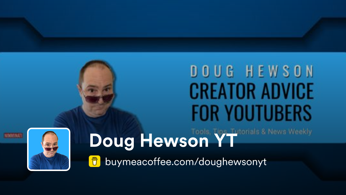 Doug Hewson YT - Buymeacoffee