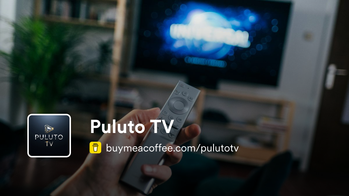 Puluto TV - Buymeacoffee