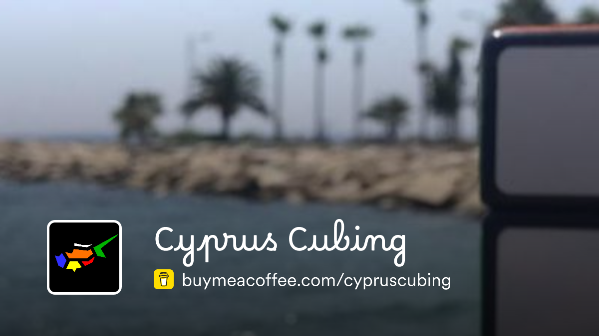 Cyprus Cubing is Competitions Tutorials Fun - Buymeacoffee