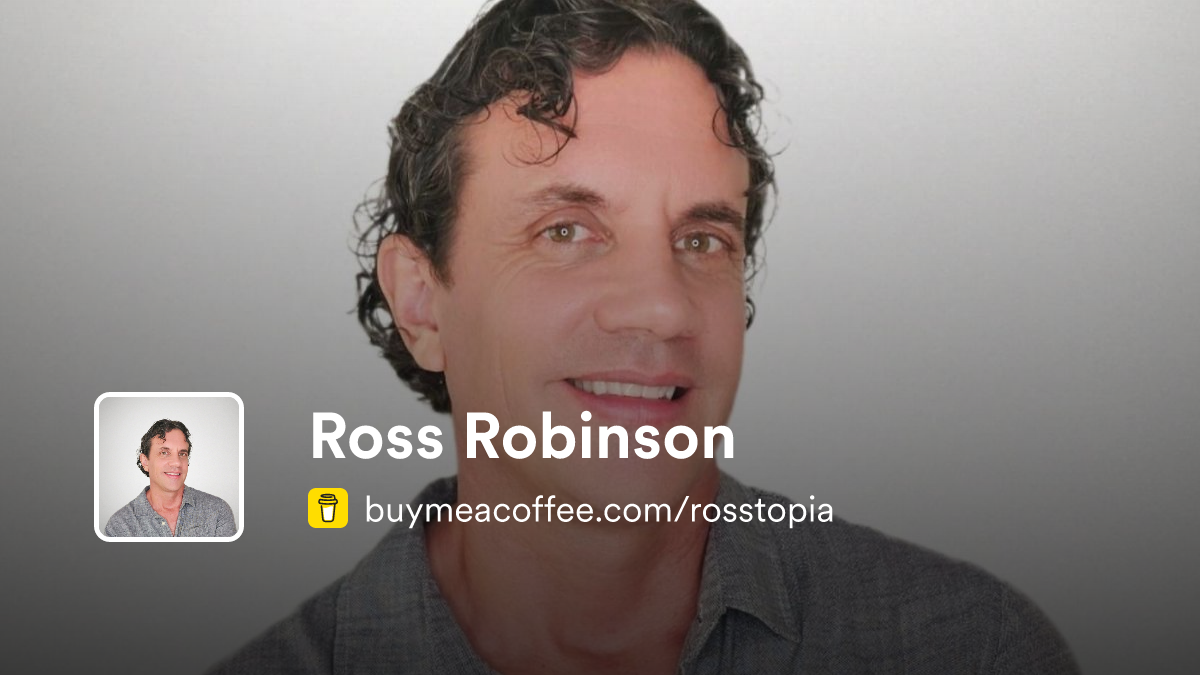 Ross Robinson - Buymeacoffee