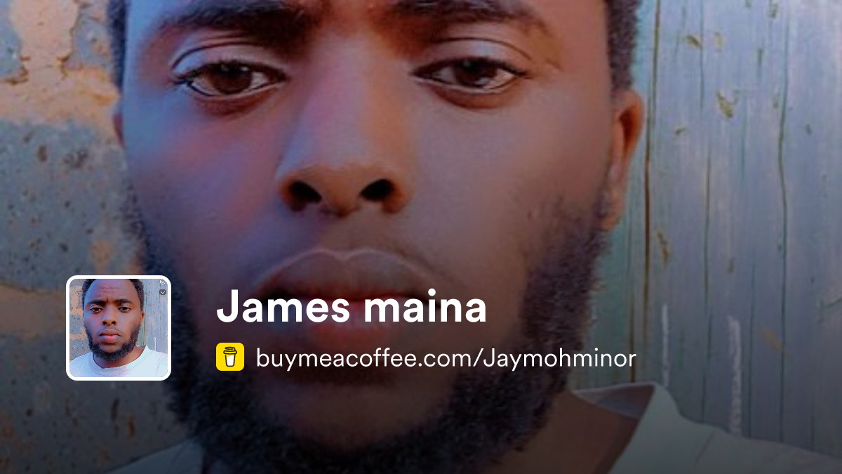 James maina - Buymeacoffee