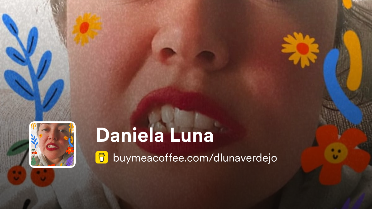 Daniela Luna - Buymeacoffee