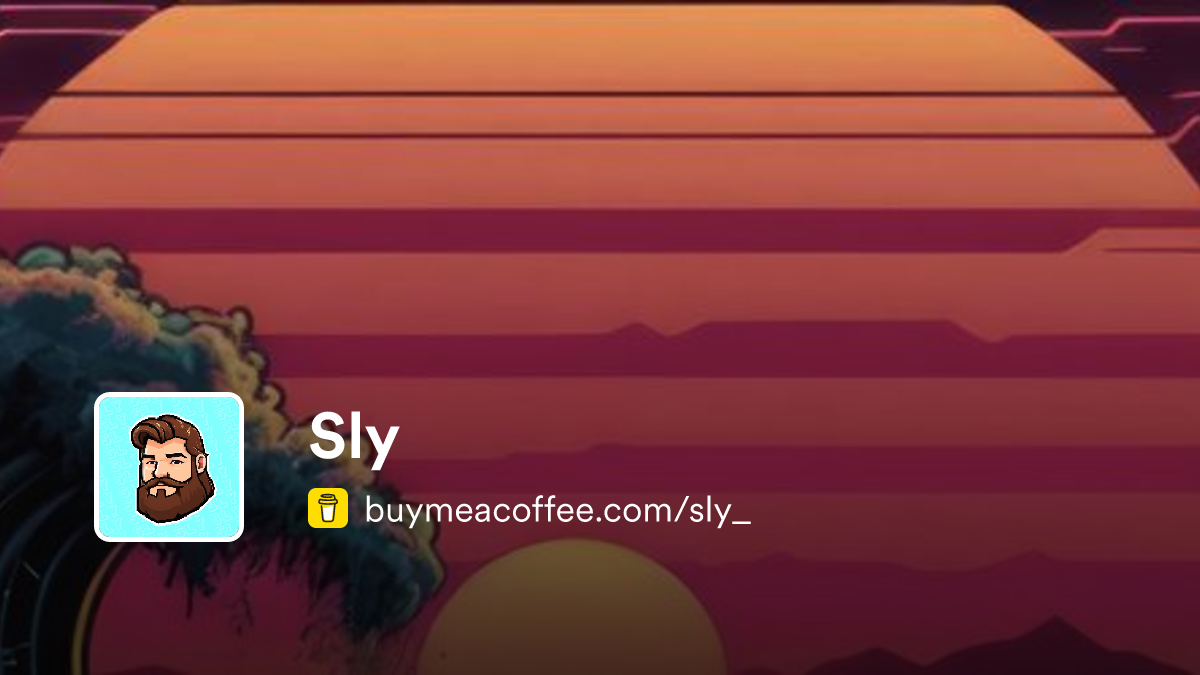 Sly - Buymeacoffee