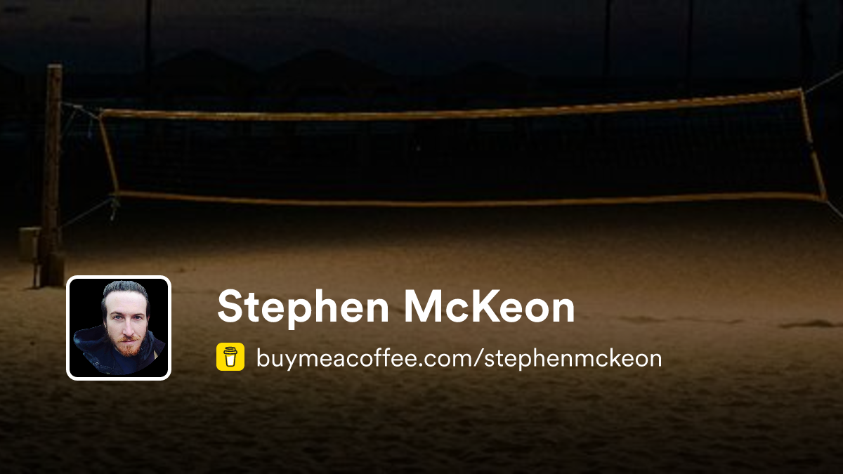 Stephen McKeon - Buymeacoffee