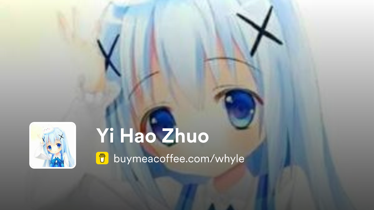 Yi Hao Zhuo - Buymeacoffee