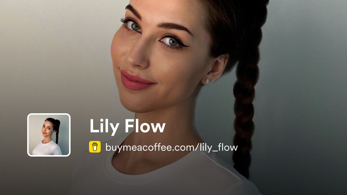 Lily Flow - Buymeacoffee