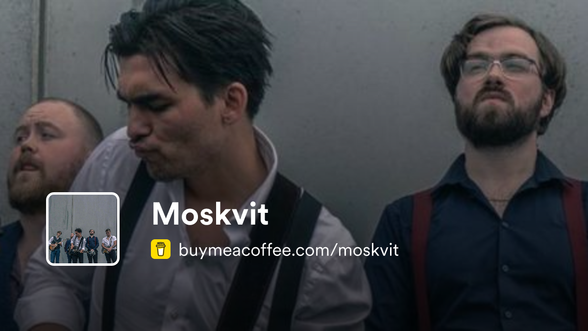 Moskvit is creating original music, live performances - Buymeacoffee