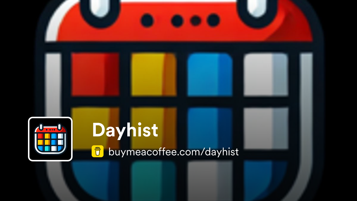 Dayhist - Buymeacoffee