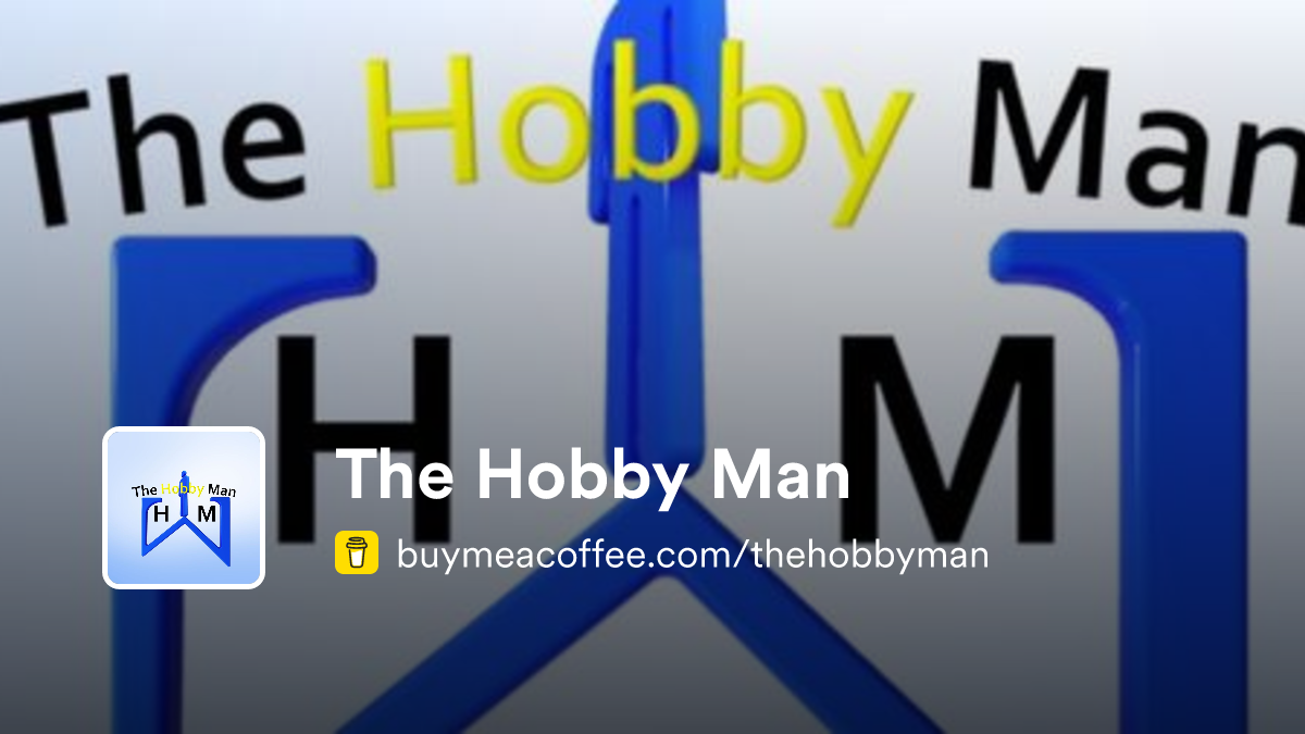 The Hobby Man - Buymeacoffee