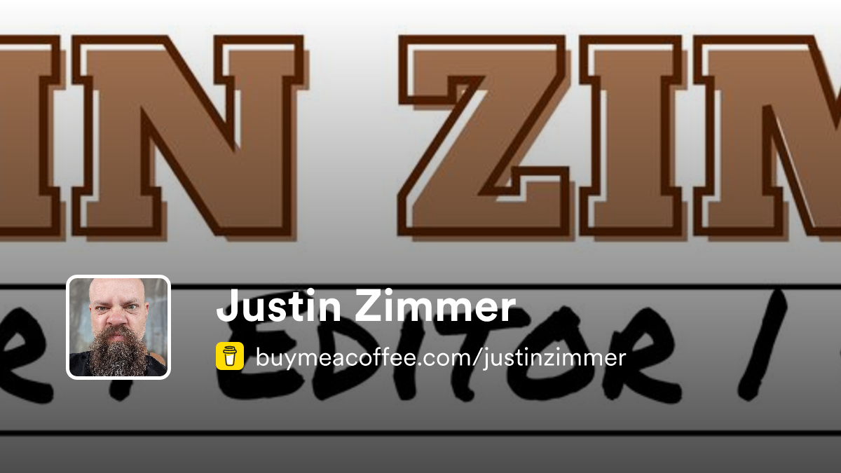 Justin Zimmer is Stories, songs, poetry, etc. - Buymeacoffee