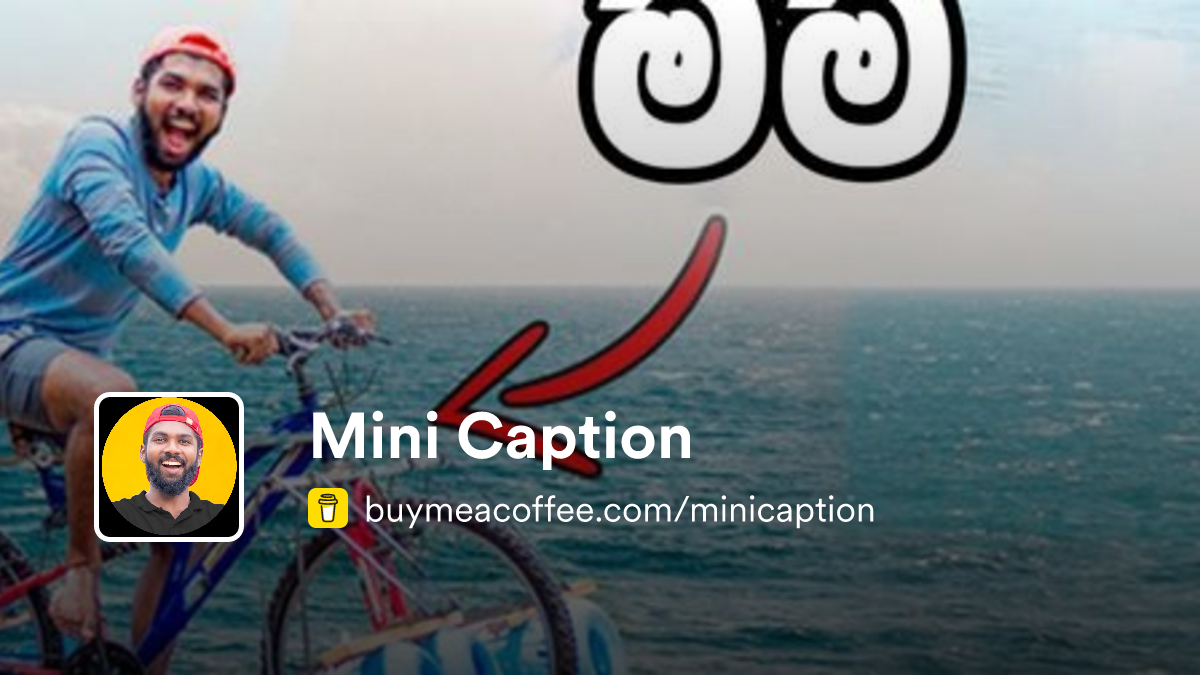 Mini Caption - Buymeacoffee