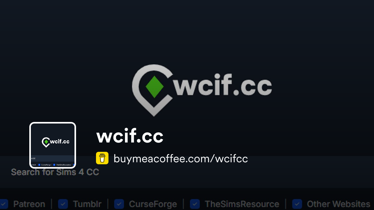 wcif.cc - Buymeacoffee