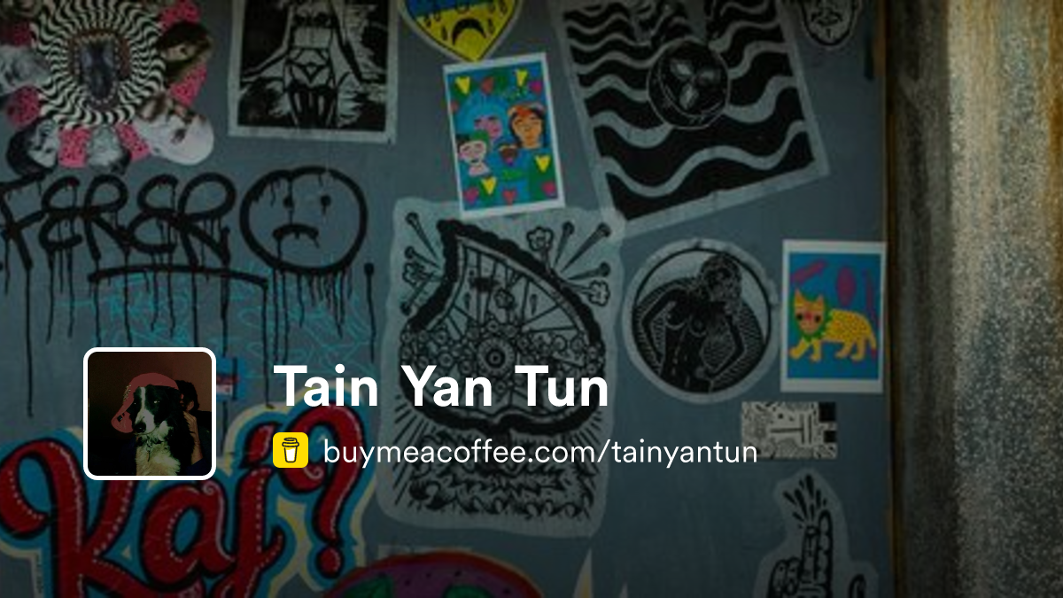 Tain Yan Tun is Building open sources - Buymeacoffee