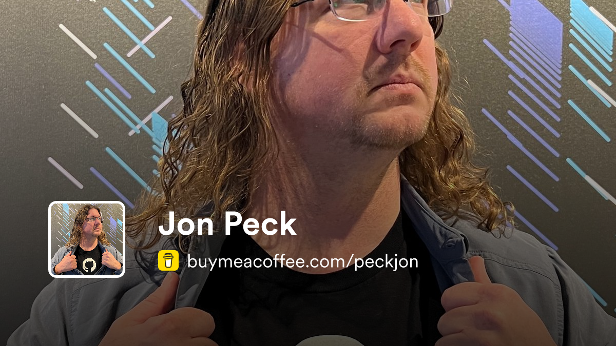 Jon Peck - Buymeacoffee