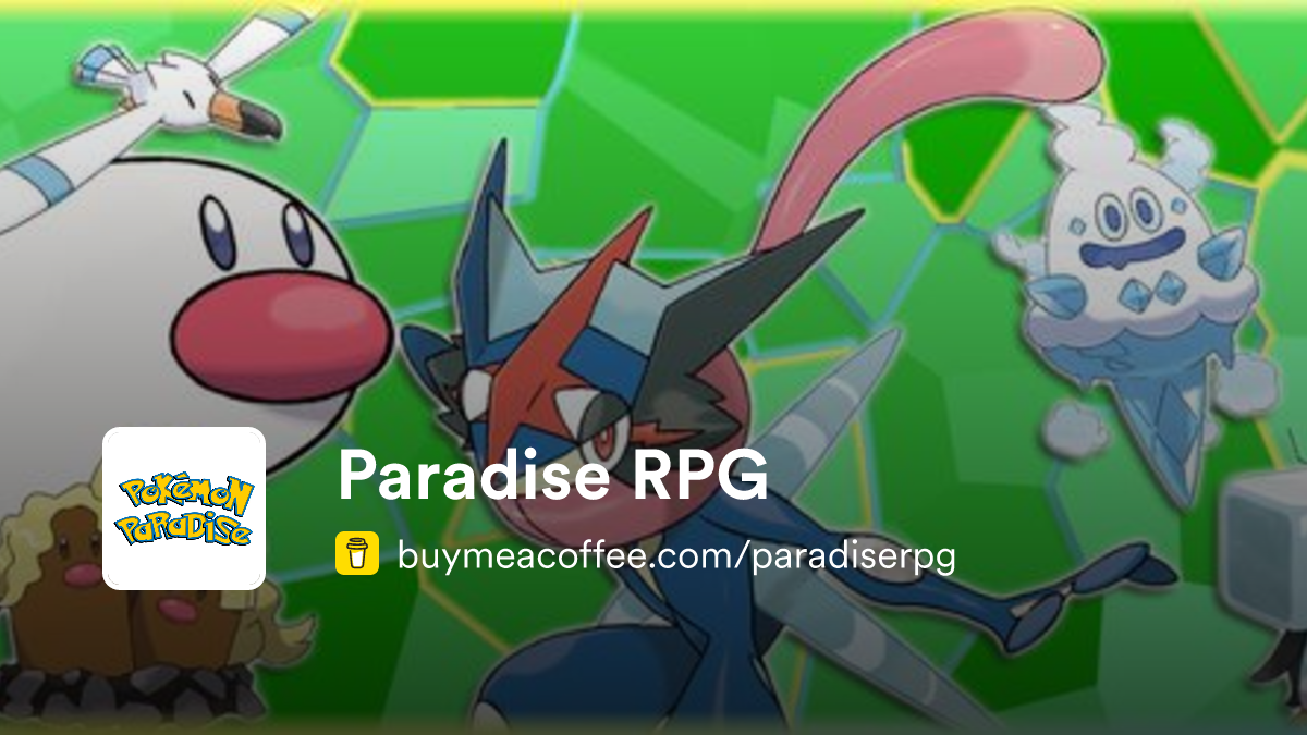 Paradise RPG - Buymeacoffee