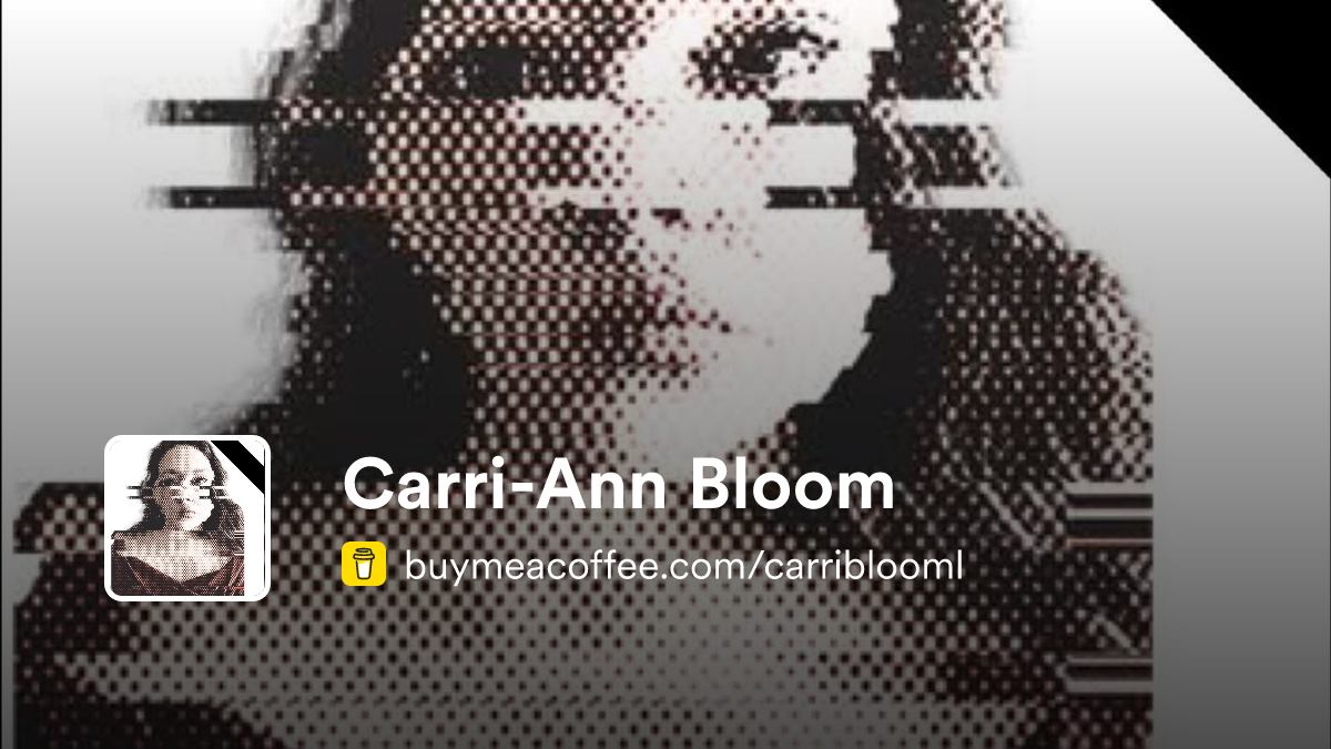 Carri-Ann Bloom - Buymeacoffee