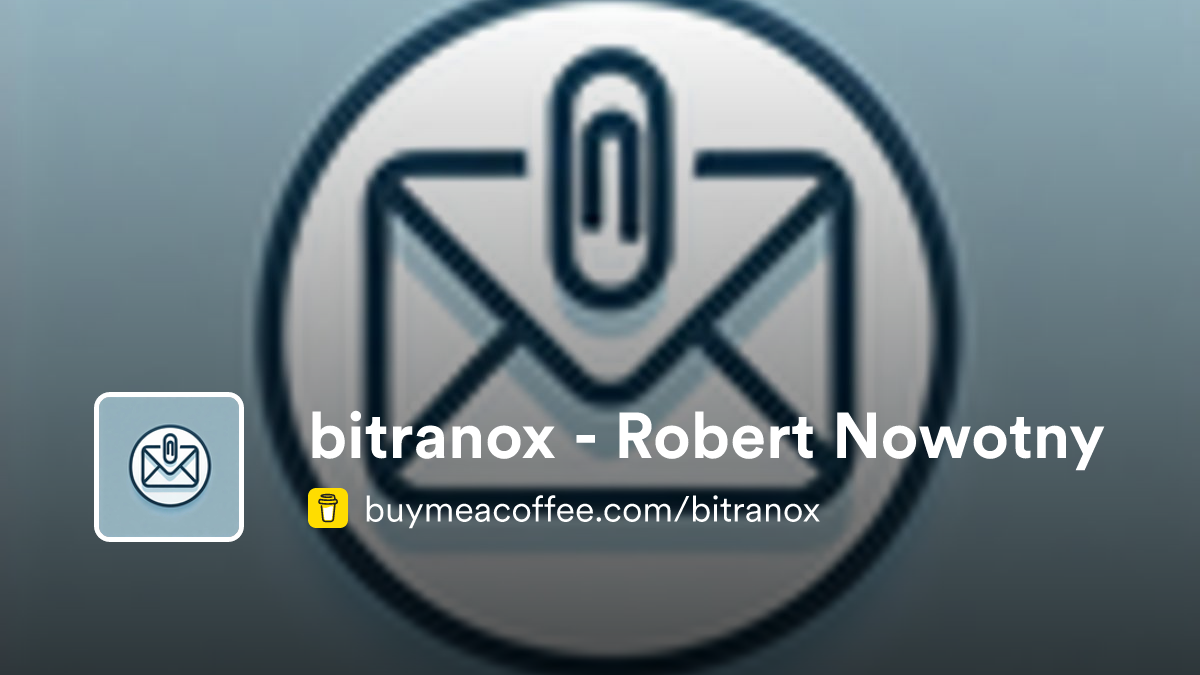 bitranox - Robert Nowotny - Buymeacoffee