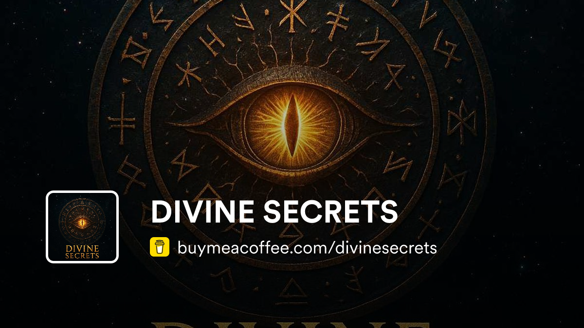 DIVINE SECRETS - Buymeacoffee