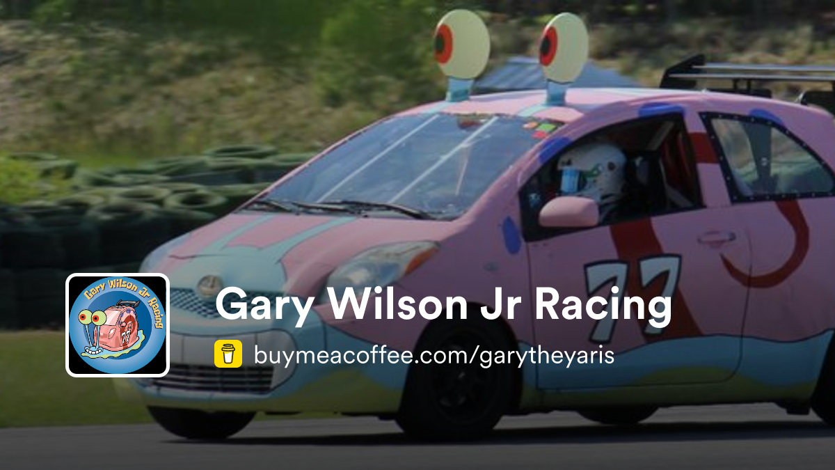 Gary Wilson Jr Racing - Buymeacoffee