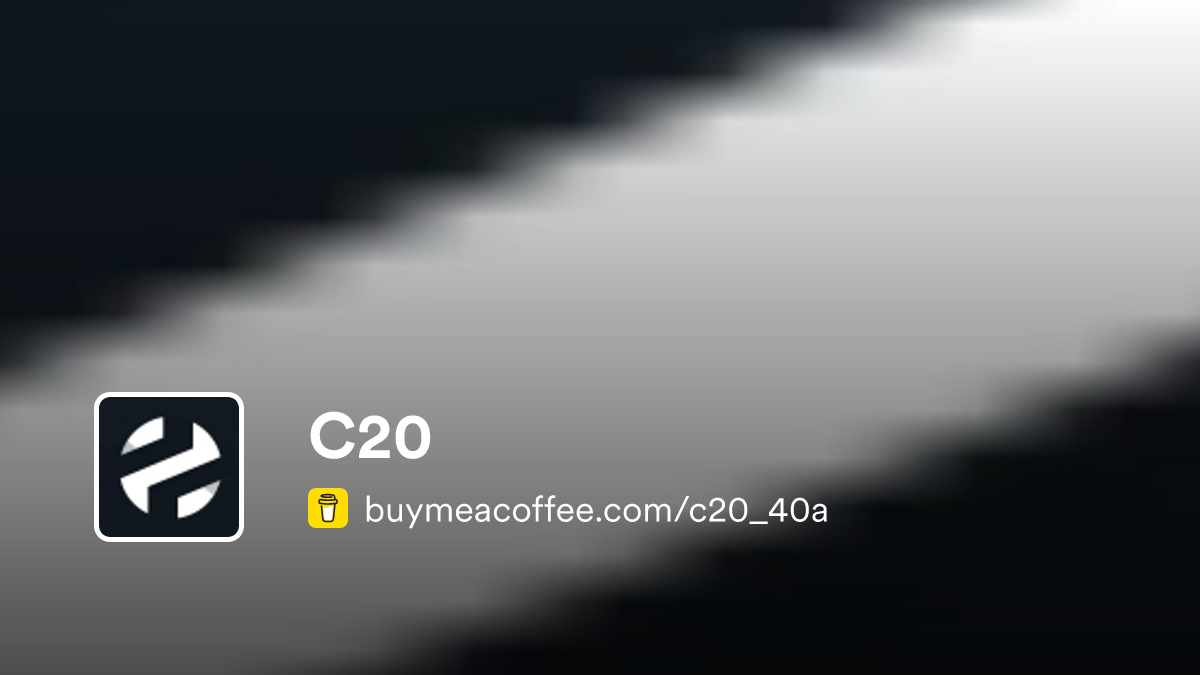 C20 - Buymeacoffee