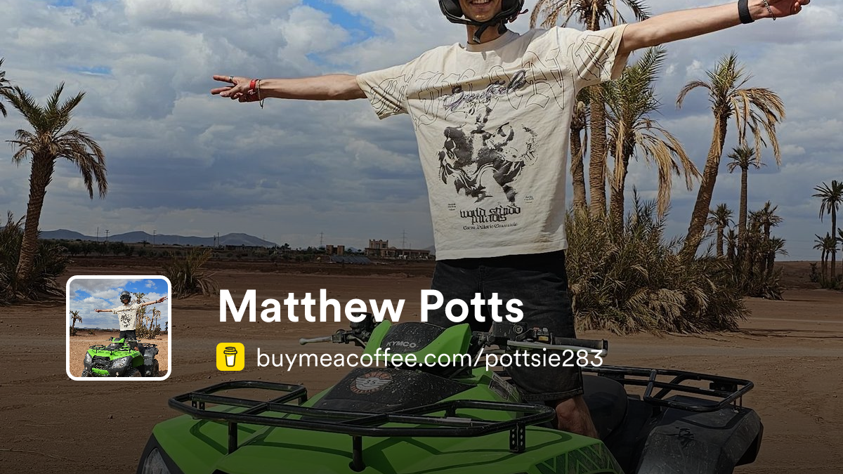 Matthew Potts - Buymeacoffee