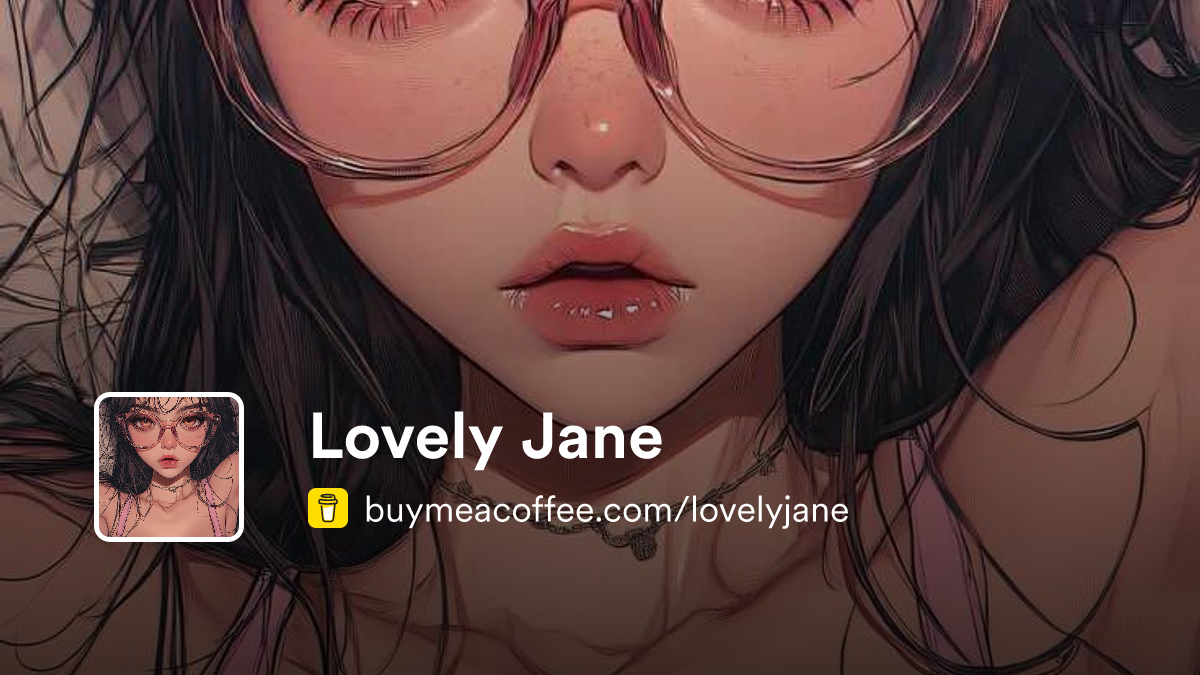 Lovely Jane is creating a space where fans can support her shop 😍 - Buymeacoffee