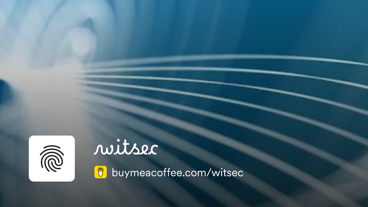 witsec - Buymeacoffee