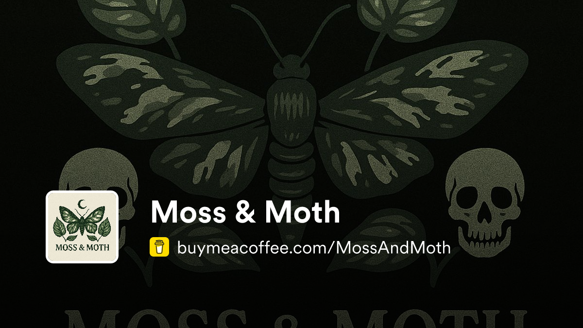 Moss & Moth - Buymeacoffee