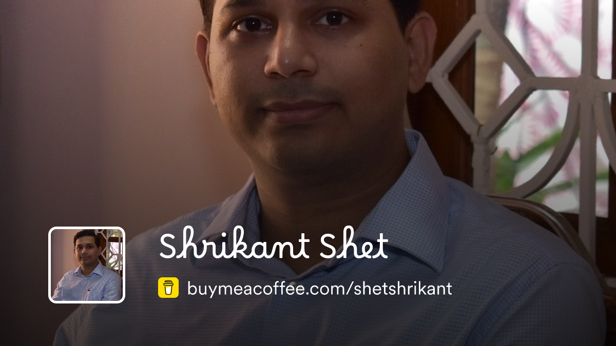 Shrikant Shet is Building vishanema.org - A web application for a minority community - Buymeacoffee