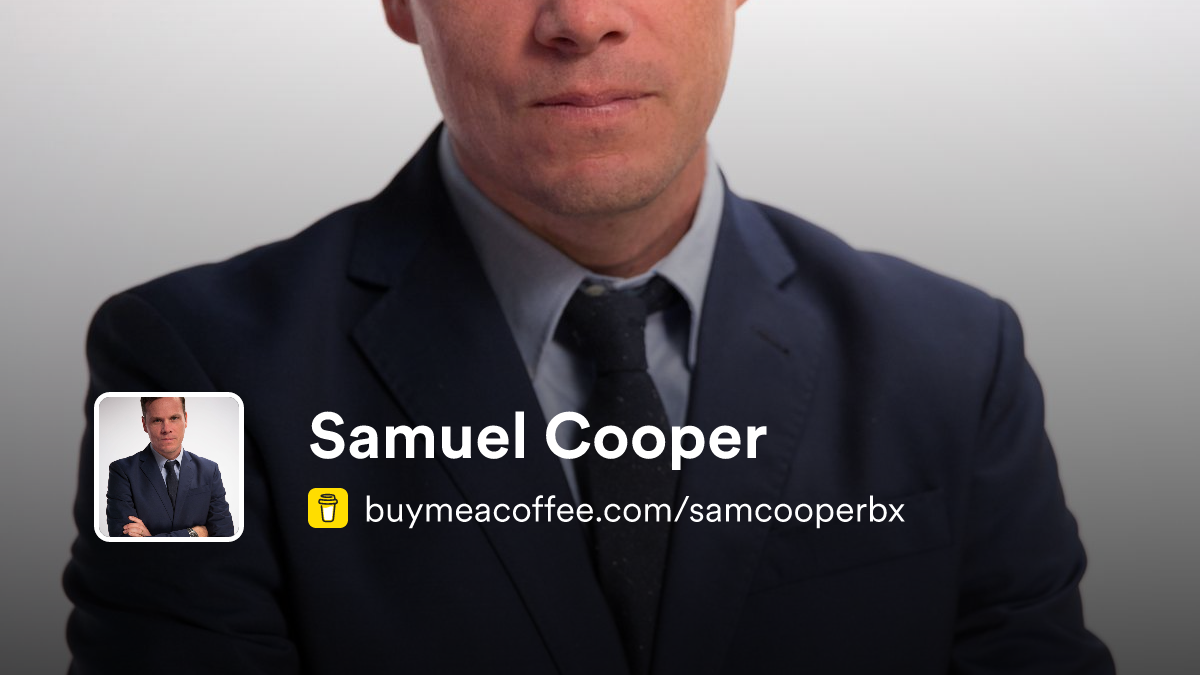 Samuel Cooper - Buymeacoffee