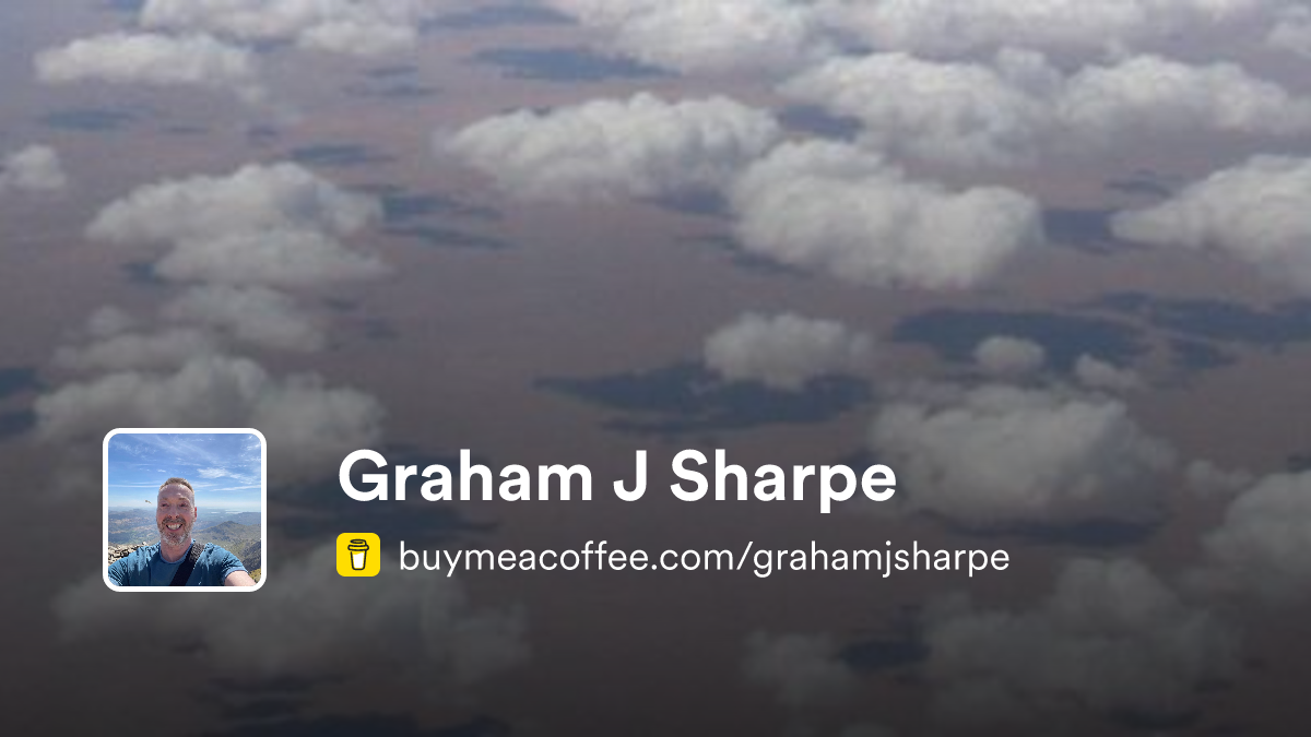 Graham J Sharpe - Buymeacoffee