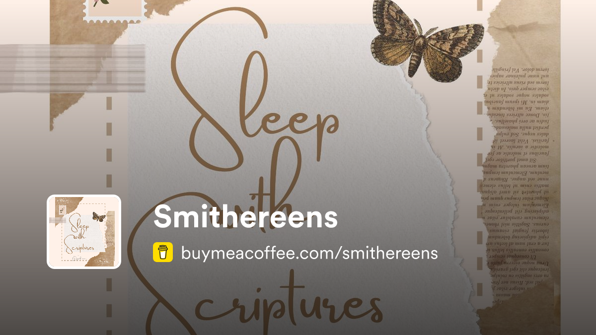 Smithereens - Buymeacoffee