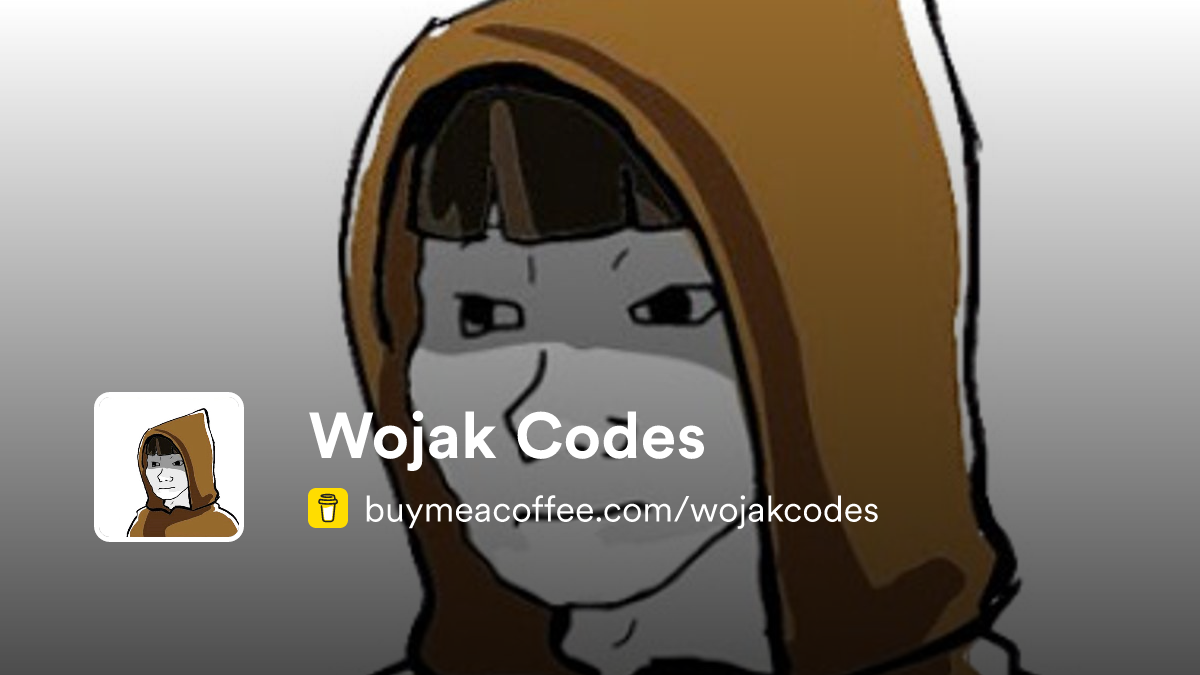 Wojak Codes - Buymeacoffee