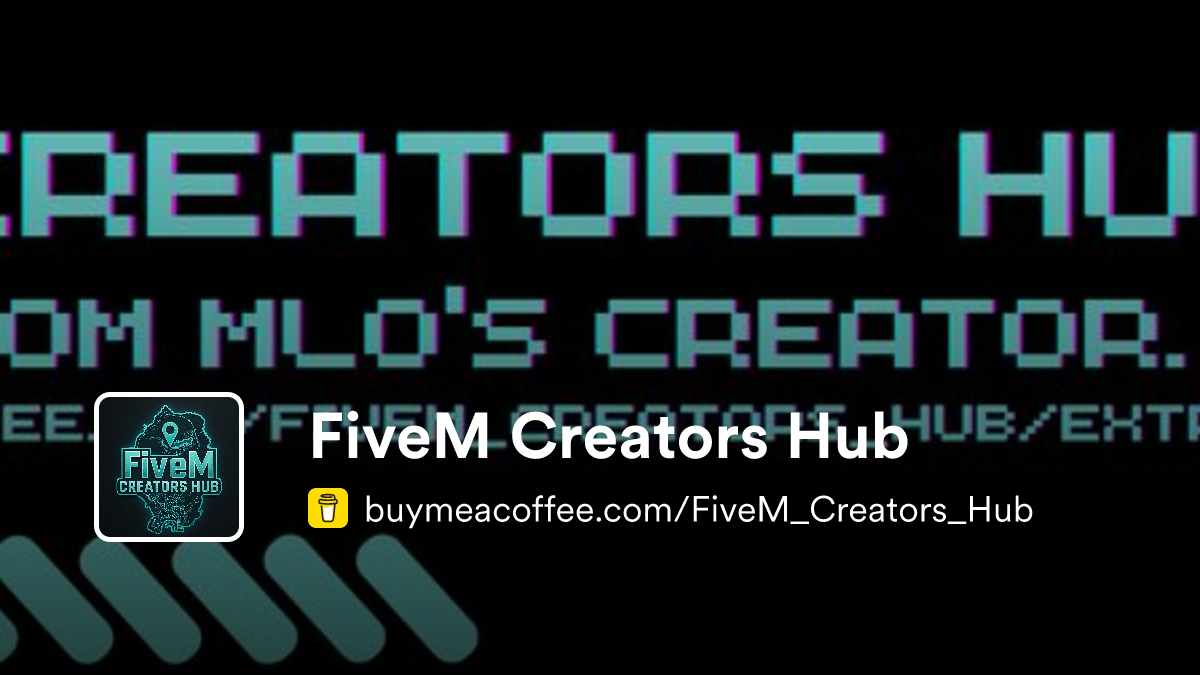 FiveM Creators Hub - Buymeacoffee