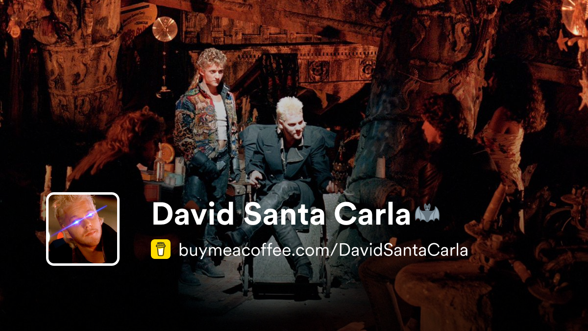 David Santa Carla🦇 - Buymeacoffee