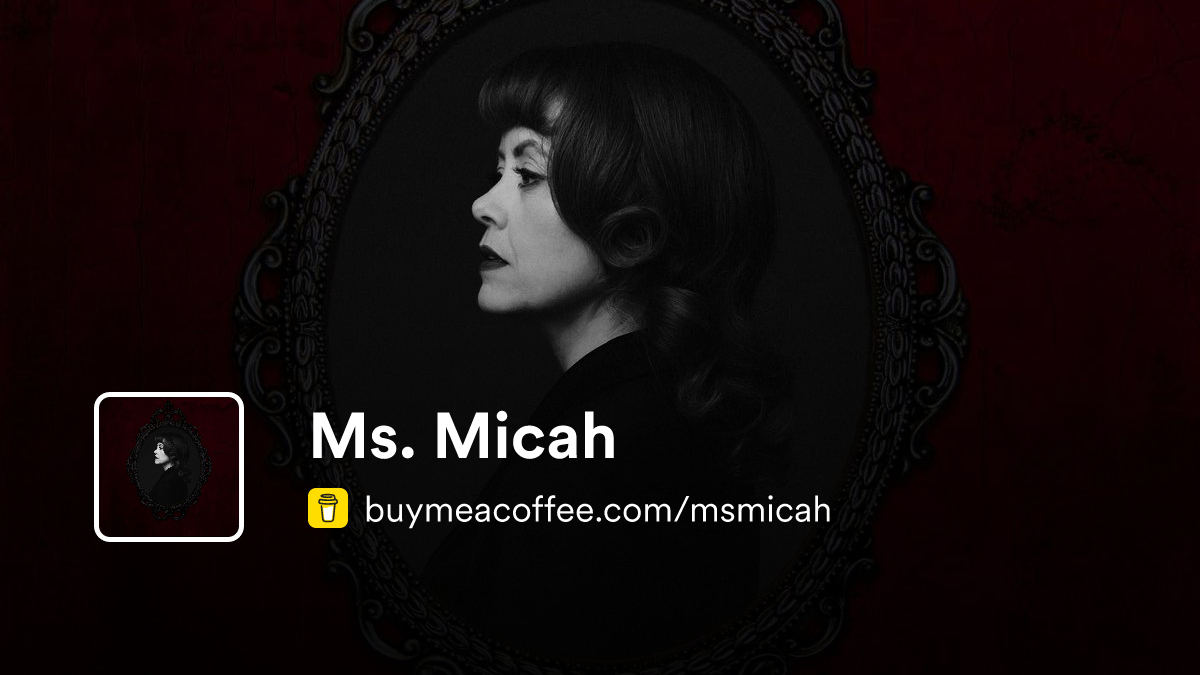Ms. Micah - Buymeacoffee