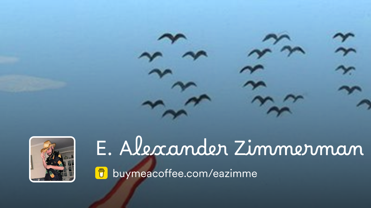 E. Alexander Zimmerman is Writing Things You Pretend You Read ...