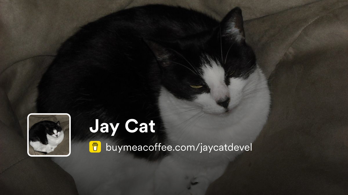 Jay Cat - Buymeacoffee