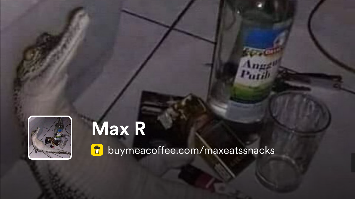 Max R - Buymeacoffee
