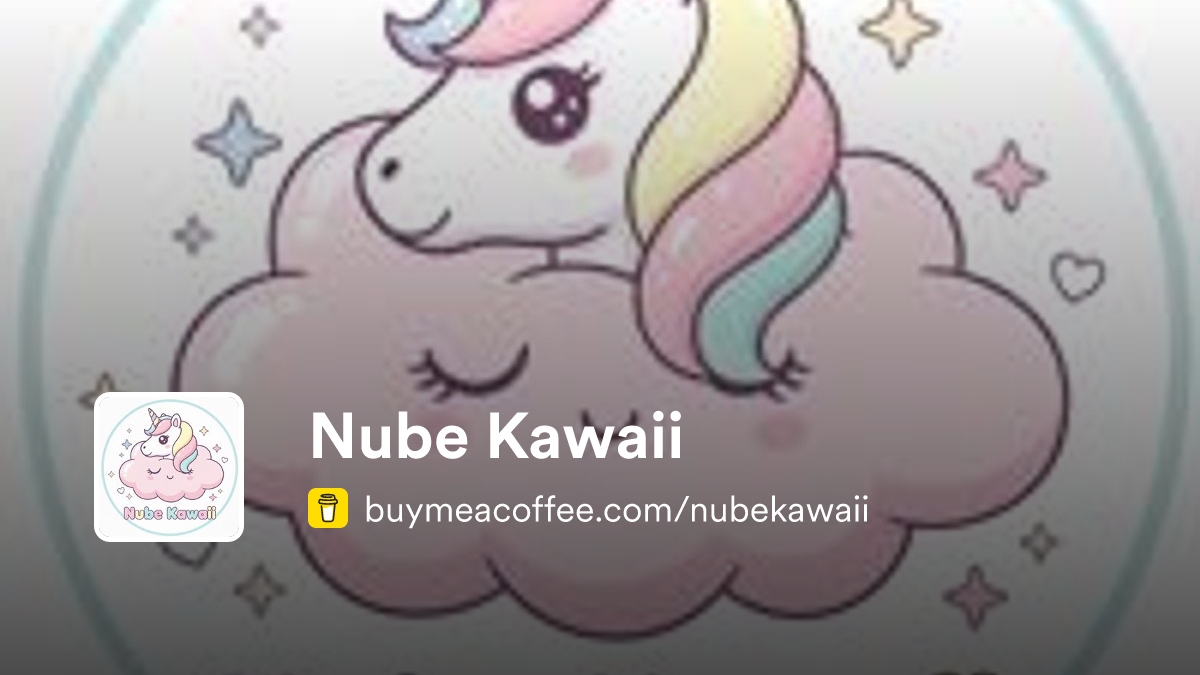 Nube Kawaii - Buymeacoffee