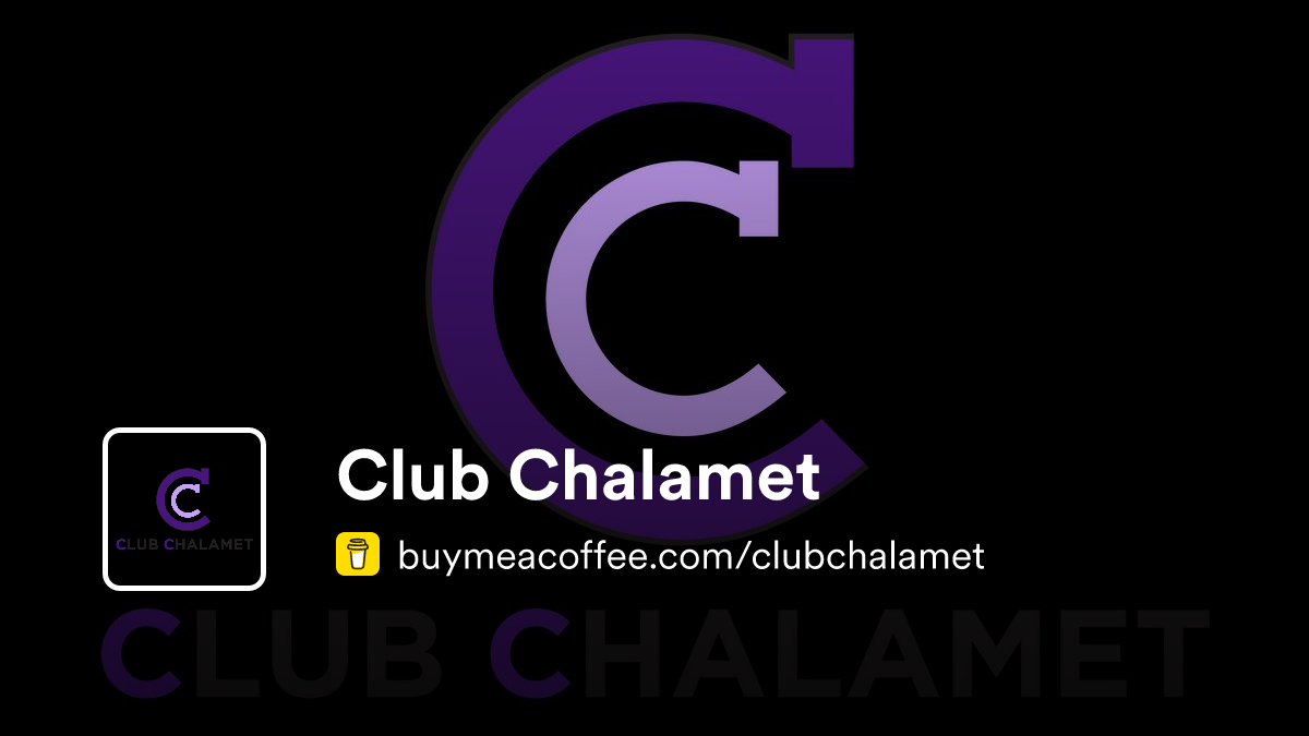 Club Chalamet is The best fan community for Timothée Chalamet ...