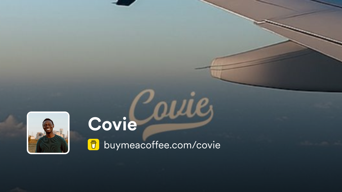 Covie is music, culture convos & 1-on-1 mentorship - Buymeacoffee