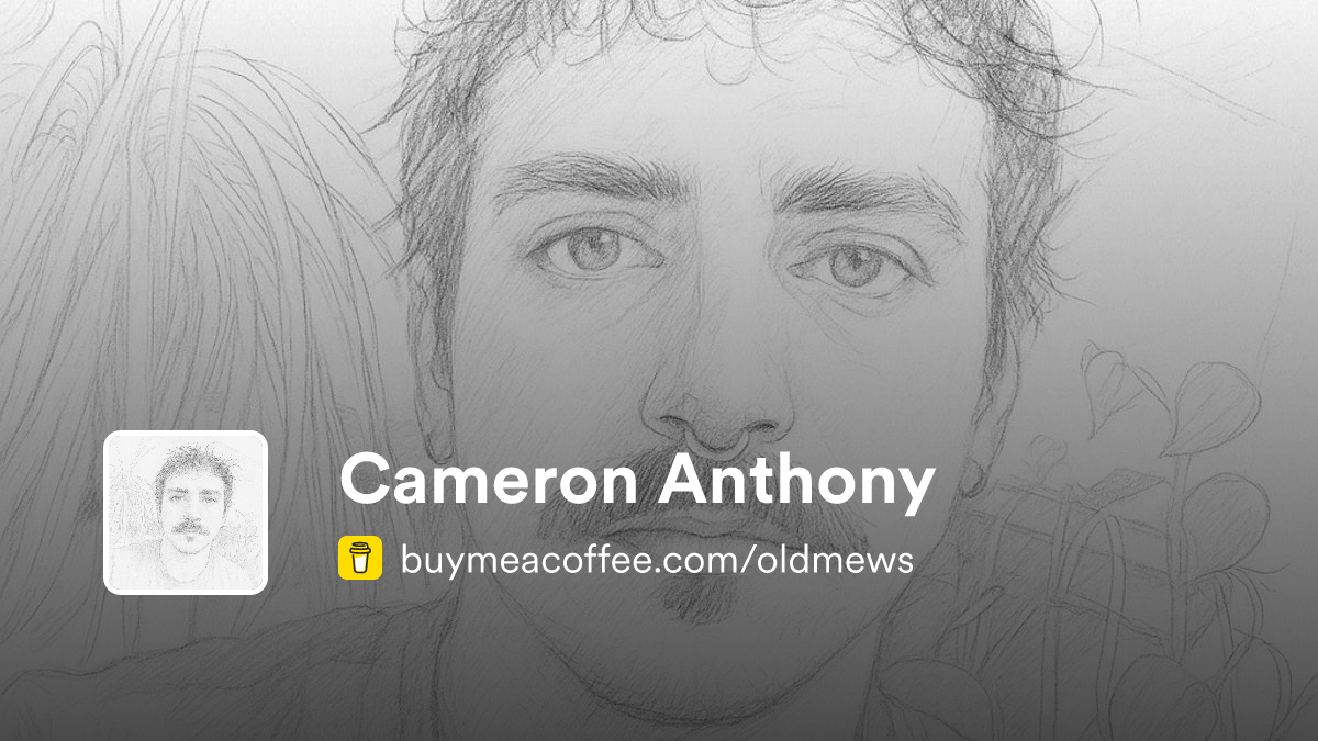 Cameron Anthony - Buymeacoffee
