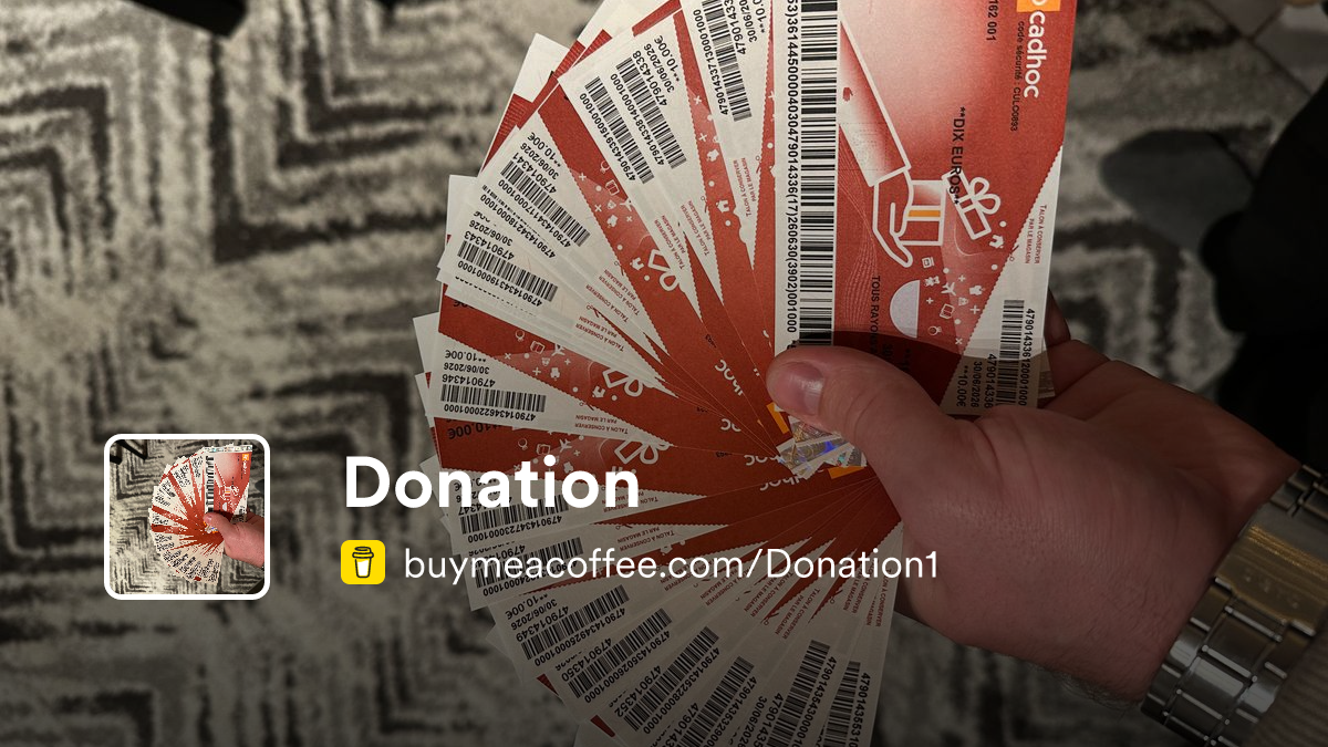 Donation - Buymeacoffee