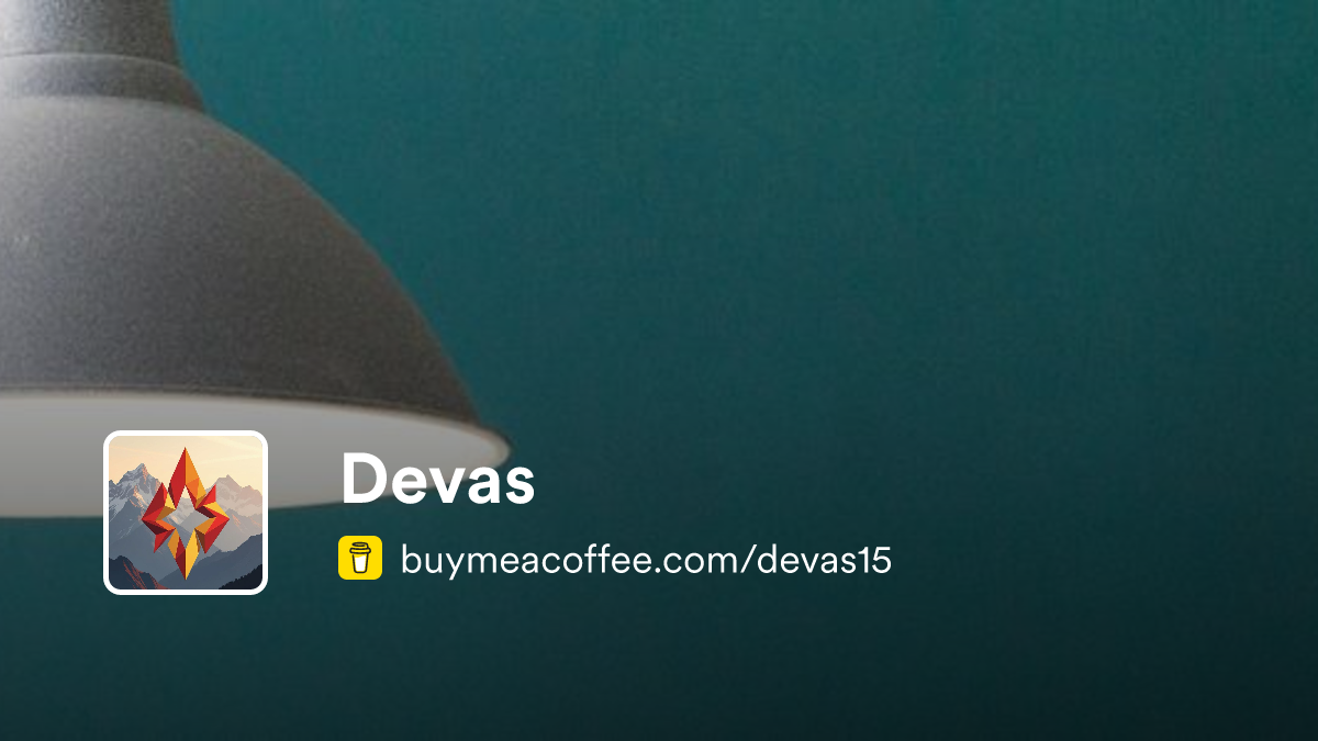 Devas is Software - Buymeacoffee