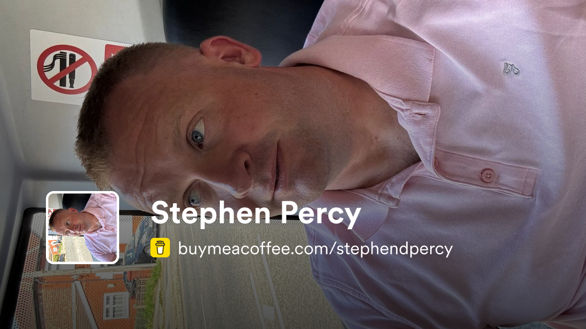 Stephen Percy - Buymeacoffee