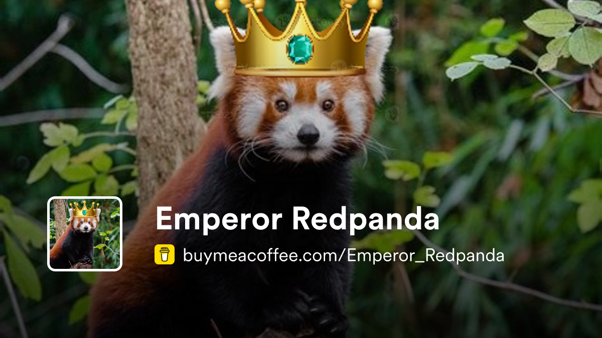 Emperor Redpanda - Buymeacoffee